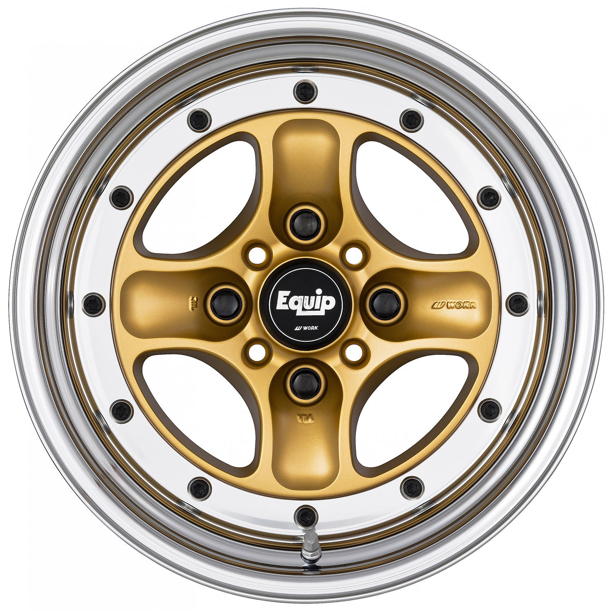 Work Equip 40 - 15" Wheels - Sprint Gold - WheelMod