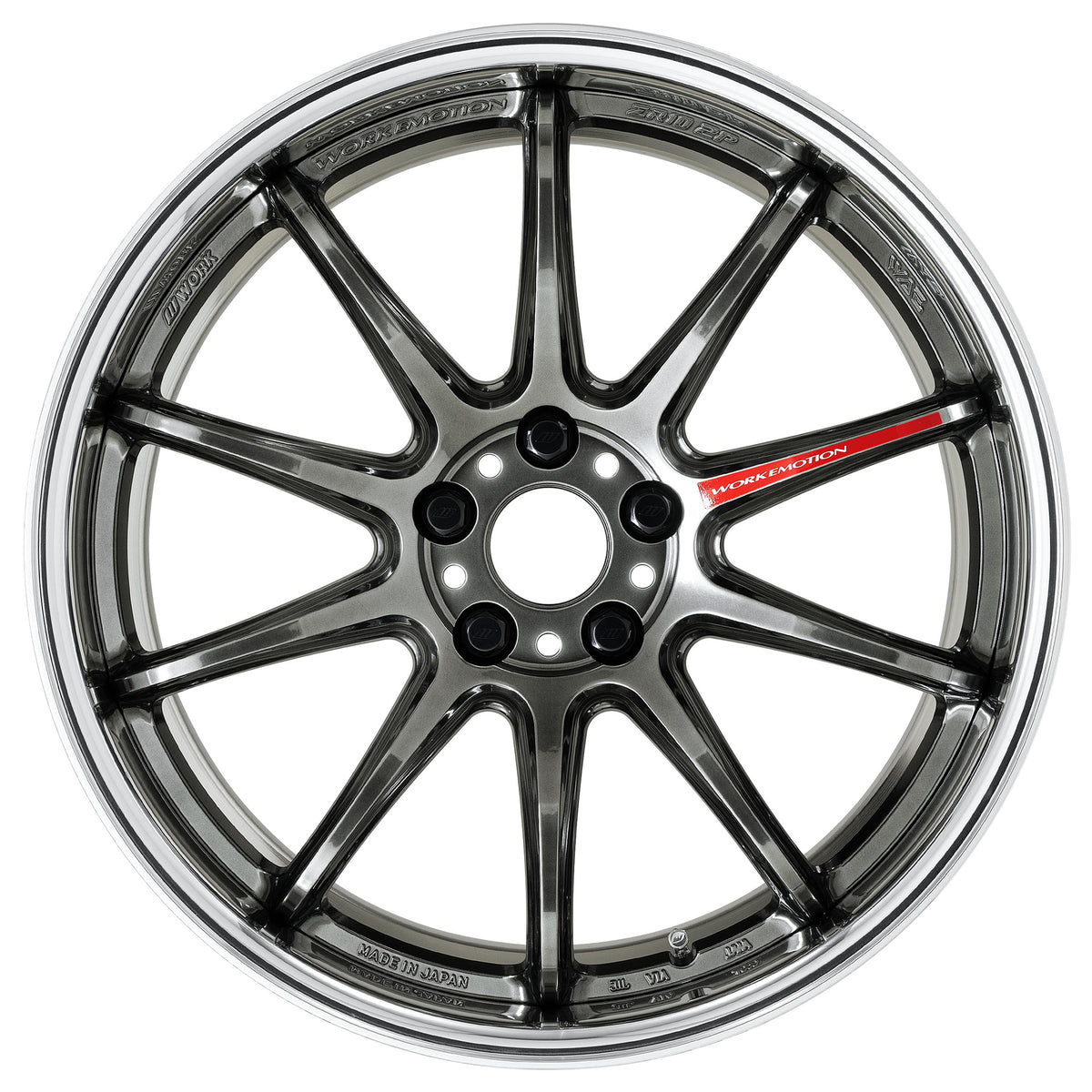 Work Emotion ZR10 2P - 18" Wheels - Glim Black - WheelMod