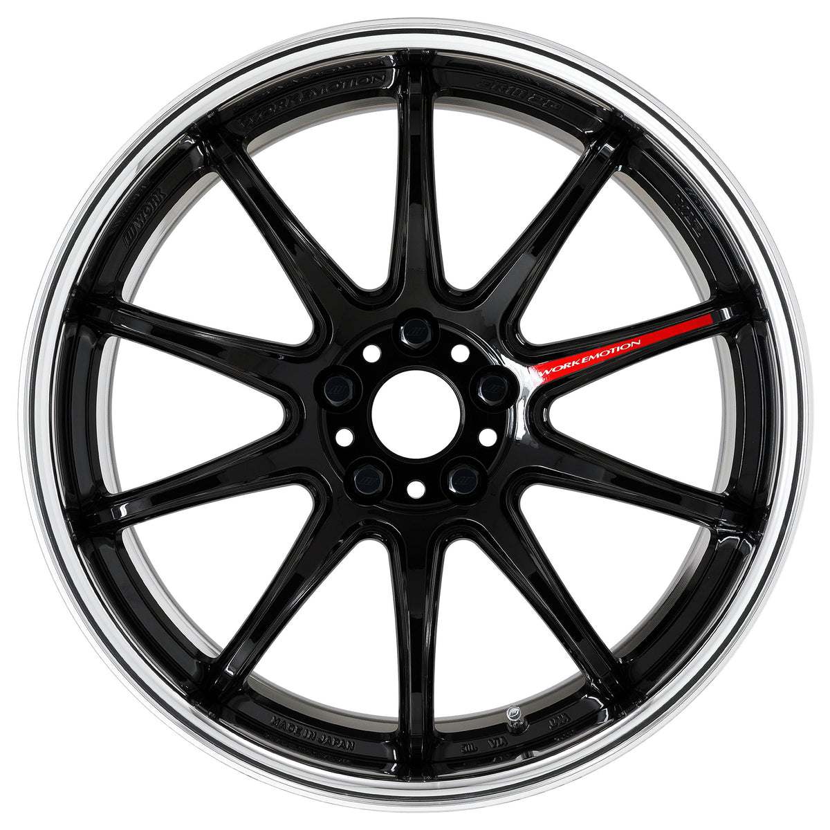 Work Emotion ZR10 2P - 18" Wheels - Gloss Black - WheelMod